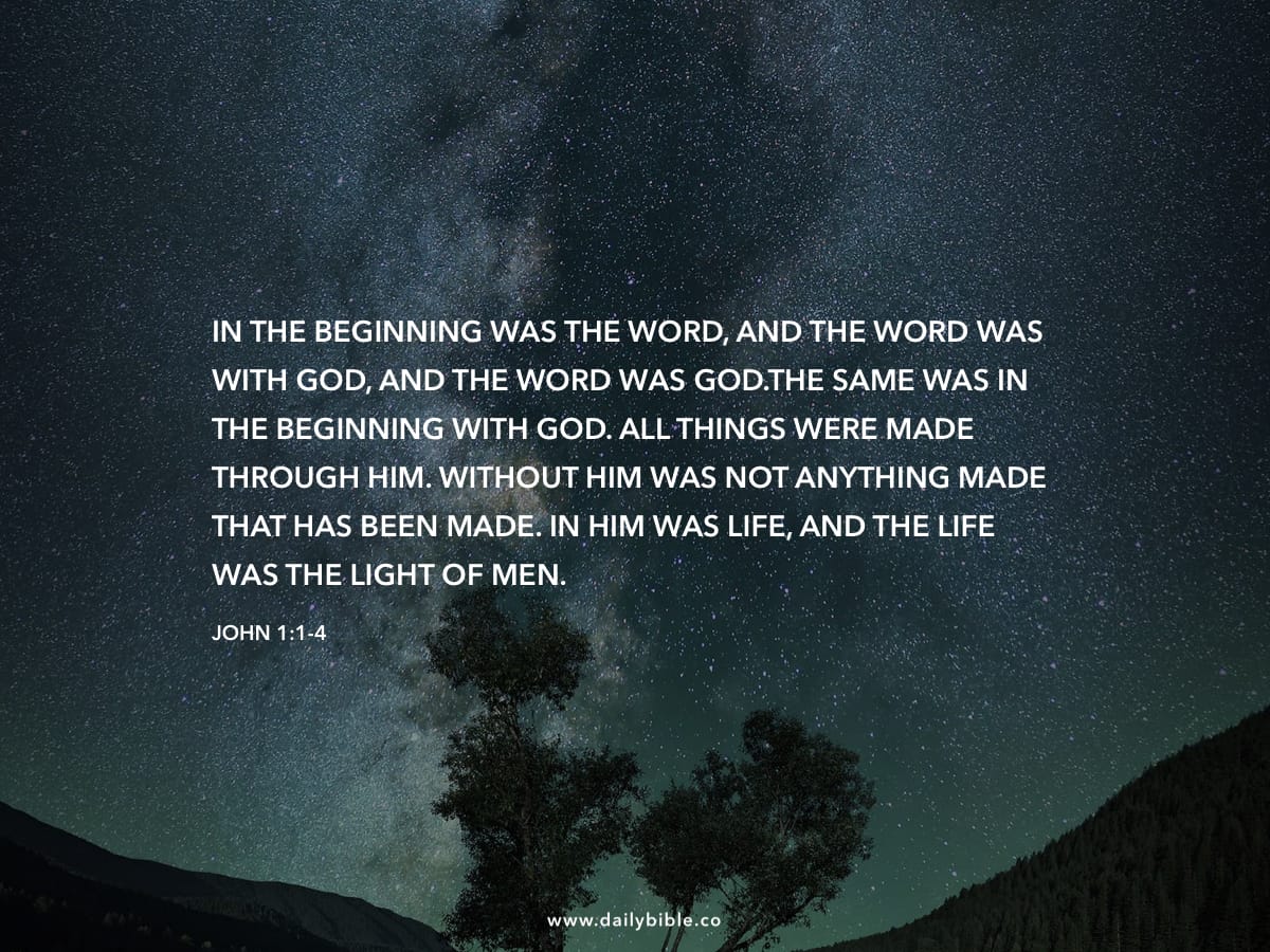 John 1 1 4 Daily Bible Inspirations