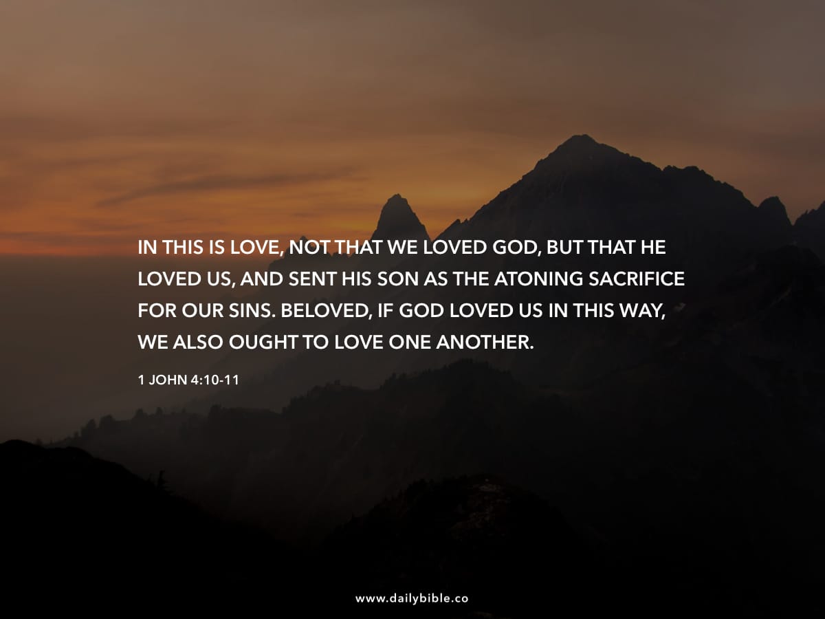 1 John 4 10 11 Daily Bible Inspirations