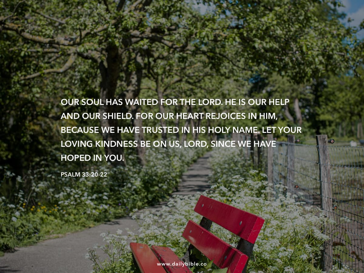 Psalm 33 20 22 Daily Bible Inspirations