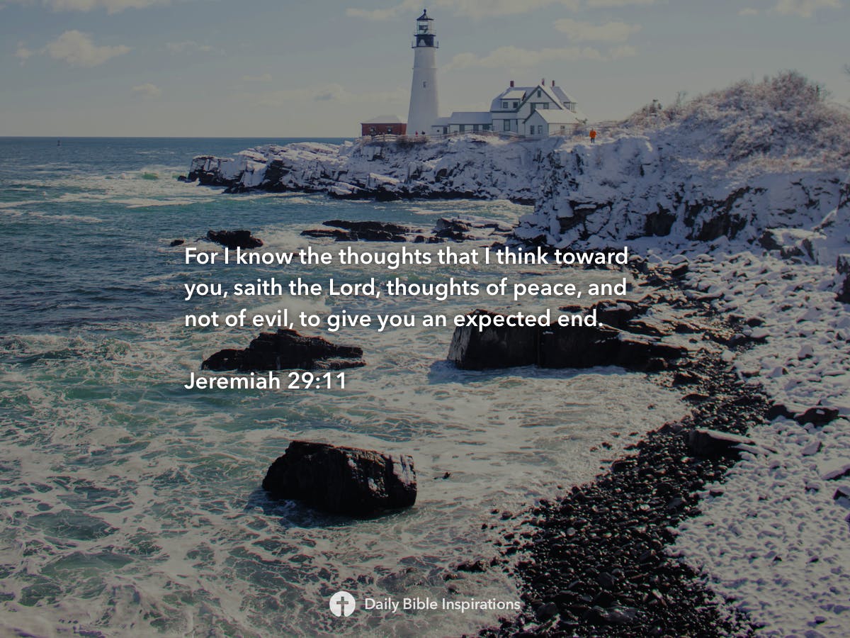 Jeremiah 29:11 - Daily Bible Inspirations