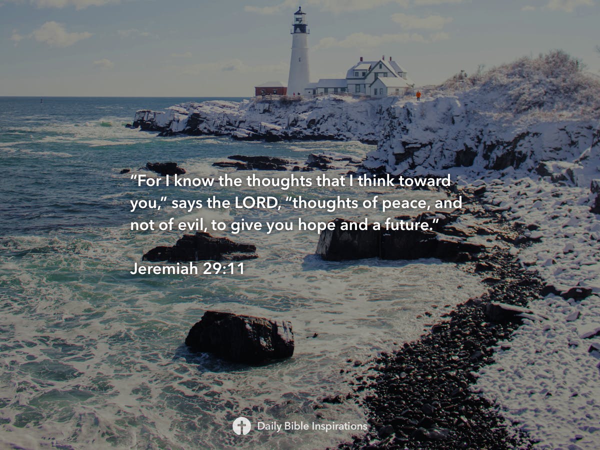 Jeremiah 29:11 - Daily Bible Inspirations