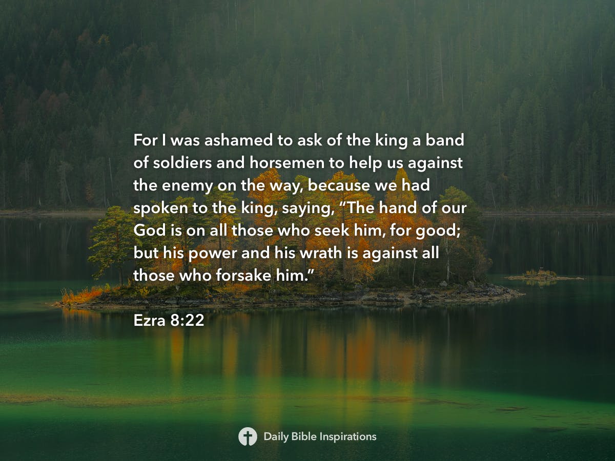 Ezra 8:22 | Daily Bible Inspirations