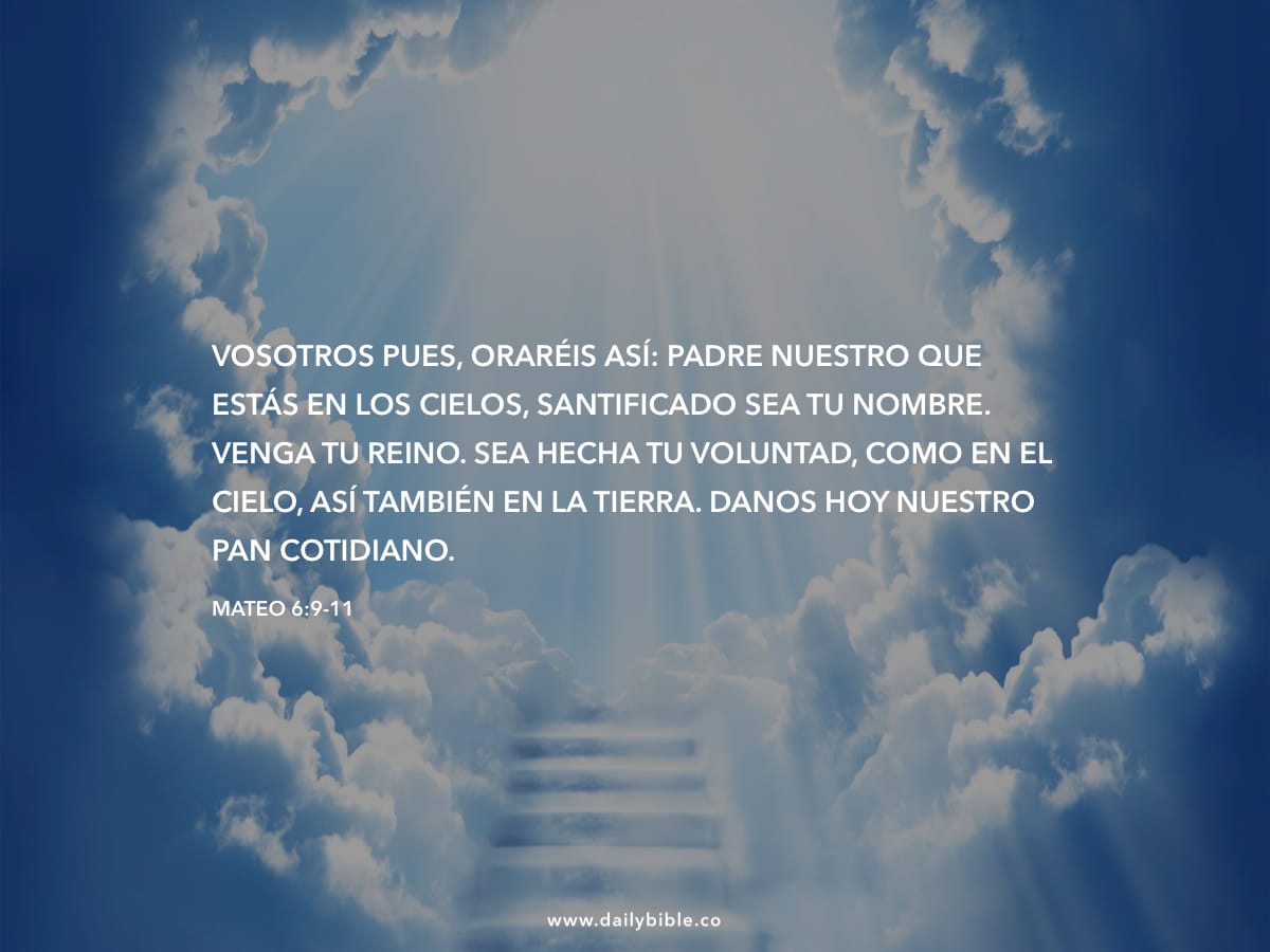 Mateo 6:9-11 - Inspiraciones Bíblicas Diarias