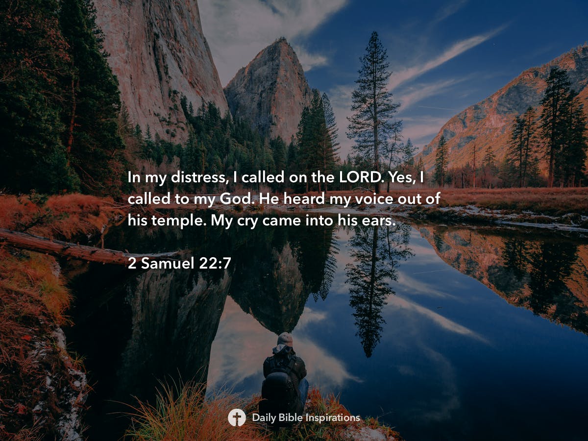 2 Samuel 22:7 | Daily Bible Inspirations