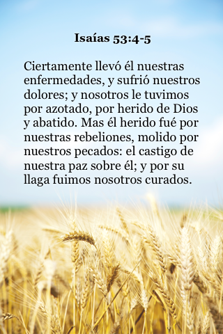 Isaías 53:4-5 - Inspiraciones Bíblicas Diarias