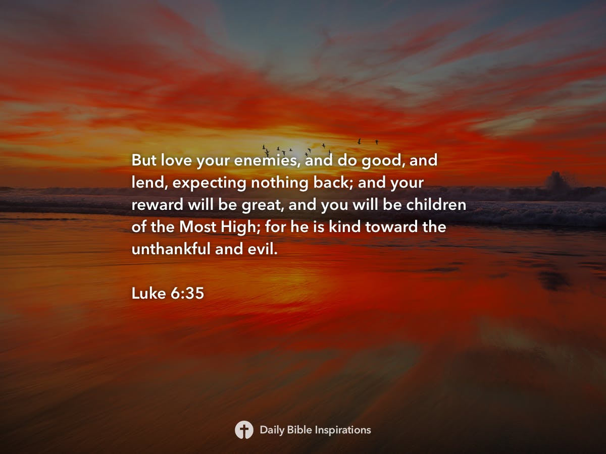 Luke 6:35 - Daily Bible Inspirations
