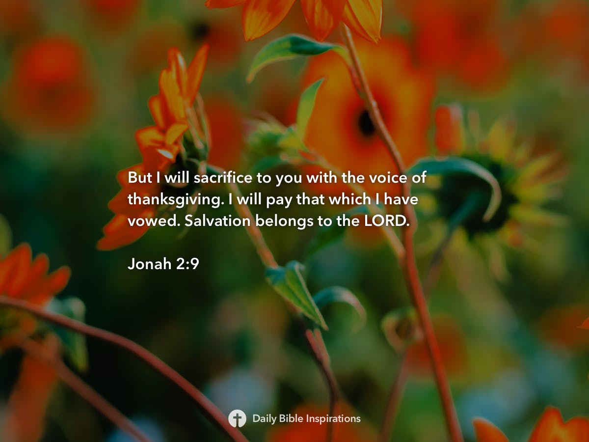 Jonah 2:9 | Daily Bible Inspirations