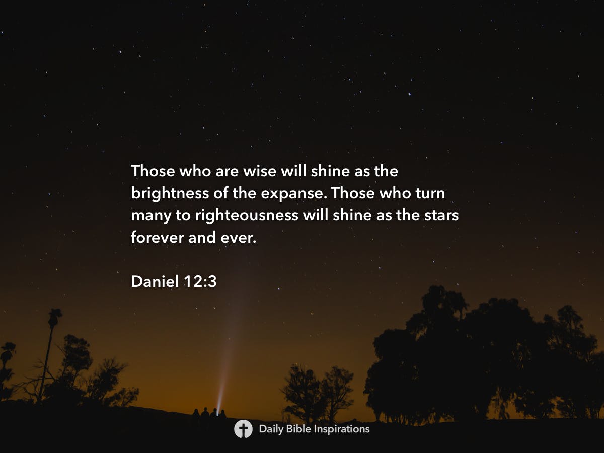 Daniel 12:3 - Daily Bible Inspirations