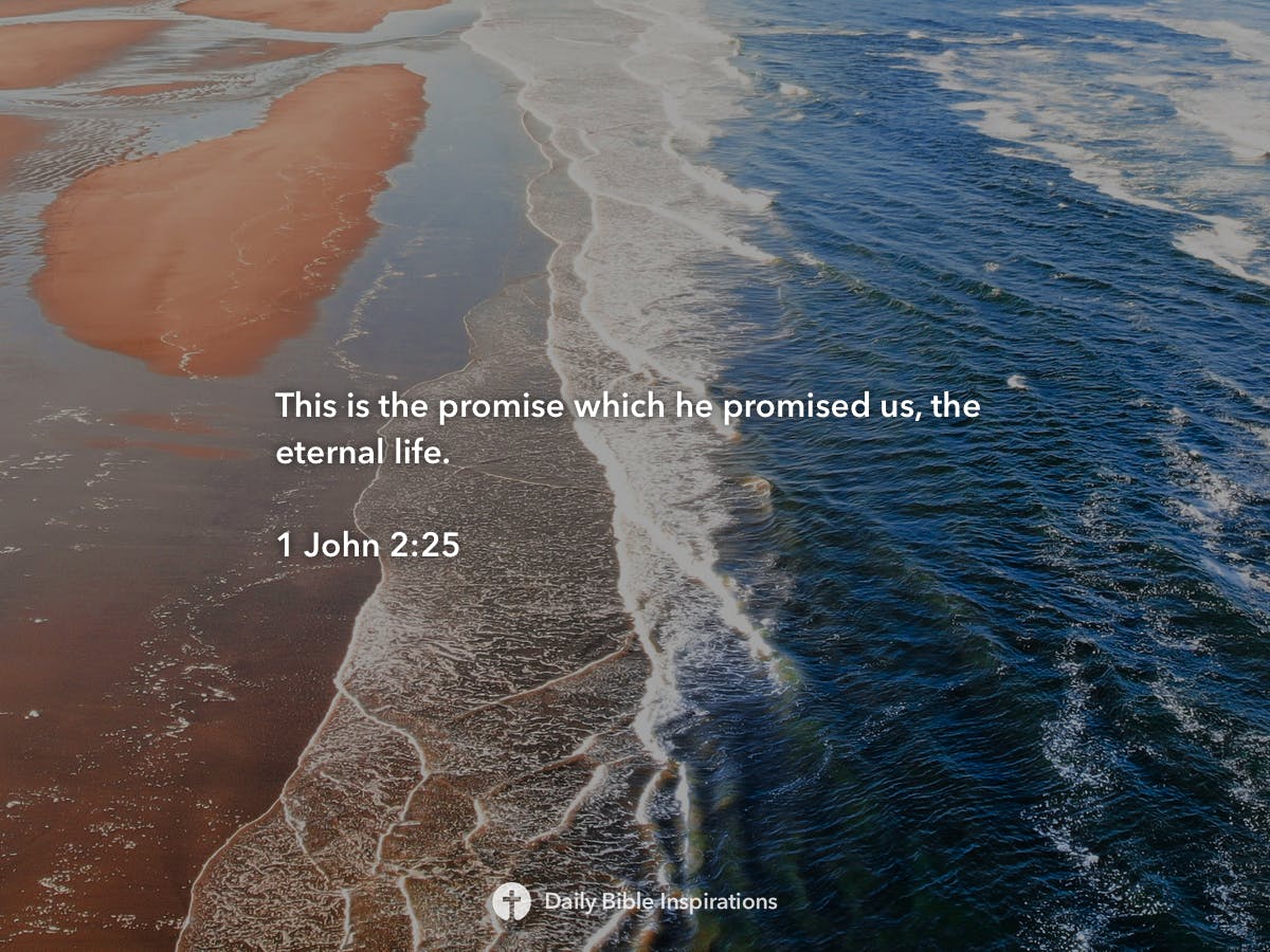1 John 2:25 - Daily Bible Inspirations