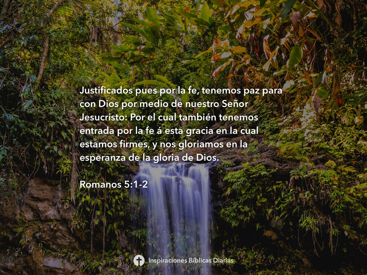 Romanos 5:1-2 - Inspiraciones Bíblicas Diarias