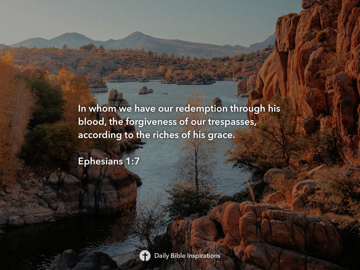 Ephesians 1:7 - Daily Bible Inspirations