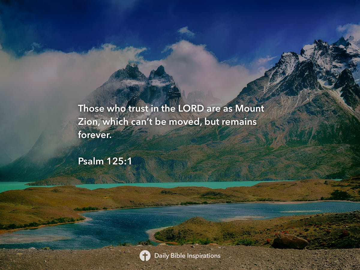 Psalm 125:1 - Daily Bible Inspirations