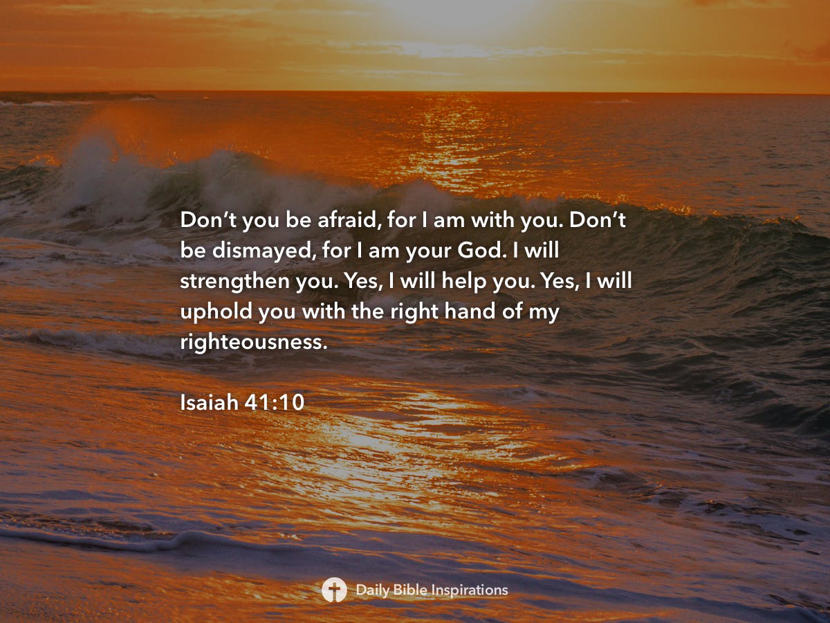 Isaiah 41:10 | Daily Bible Inspirations
