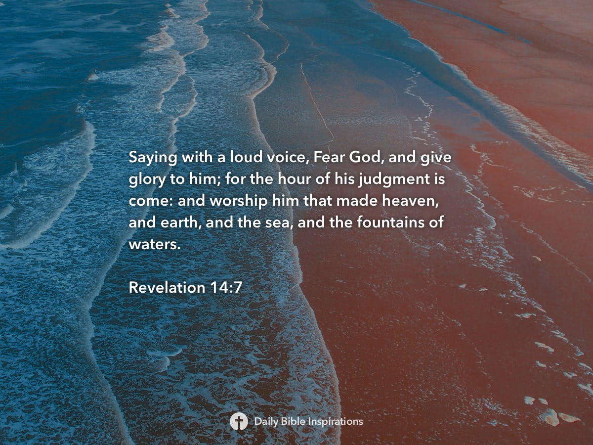 Revelation 14:7 | Daily Bible Inspirations