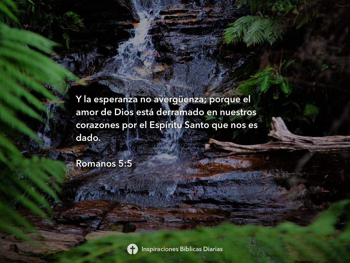 Romanos 5:5 - Inspiraciones Bíblicas Diarias