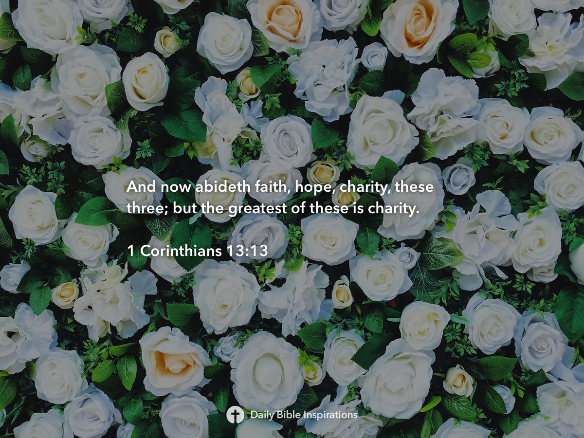 1 Corinthians 13:13 - Daily Bible Inspirations