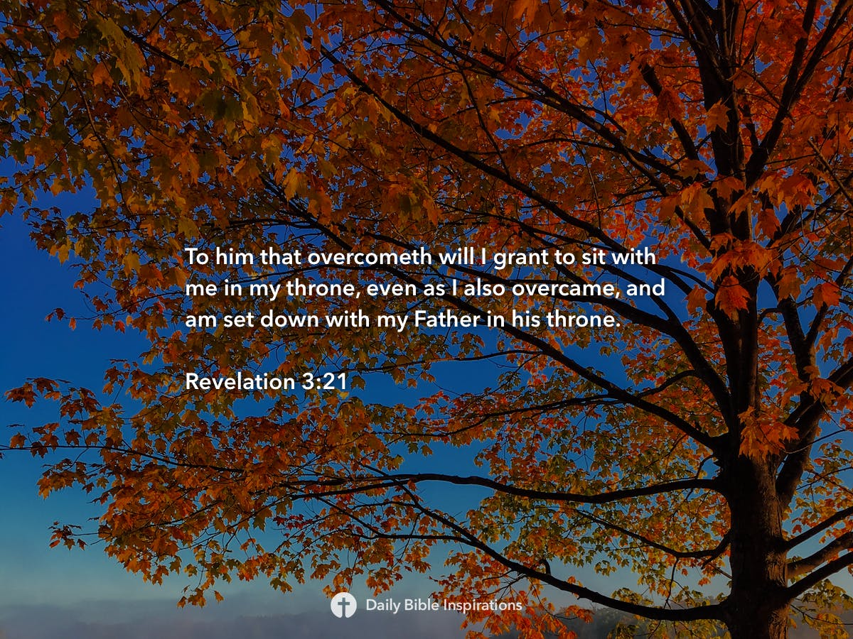 Revelation 3:21 | Daily Bible Inspirations