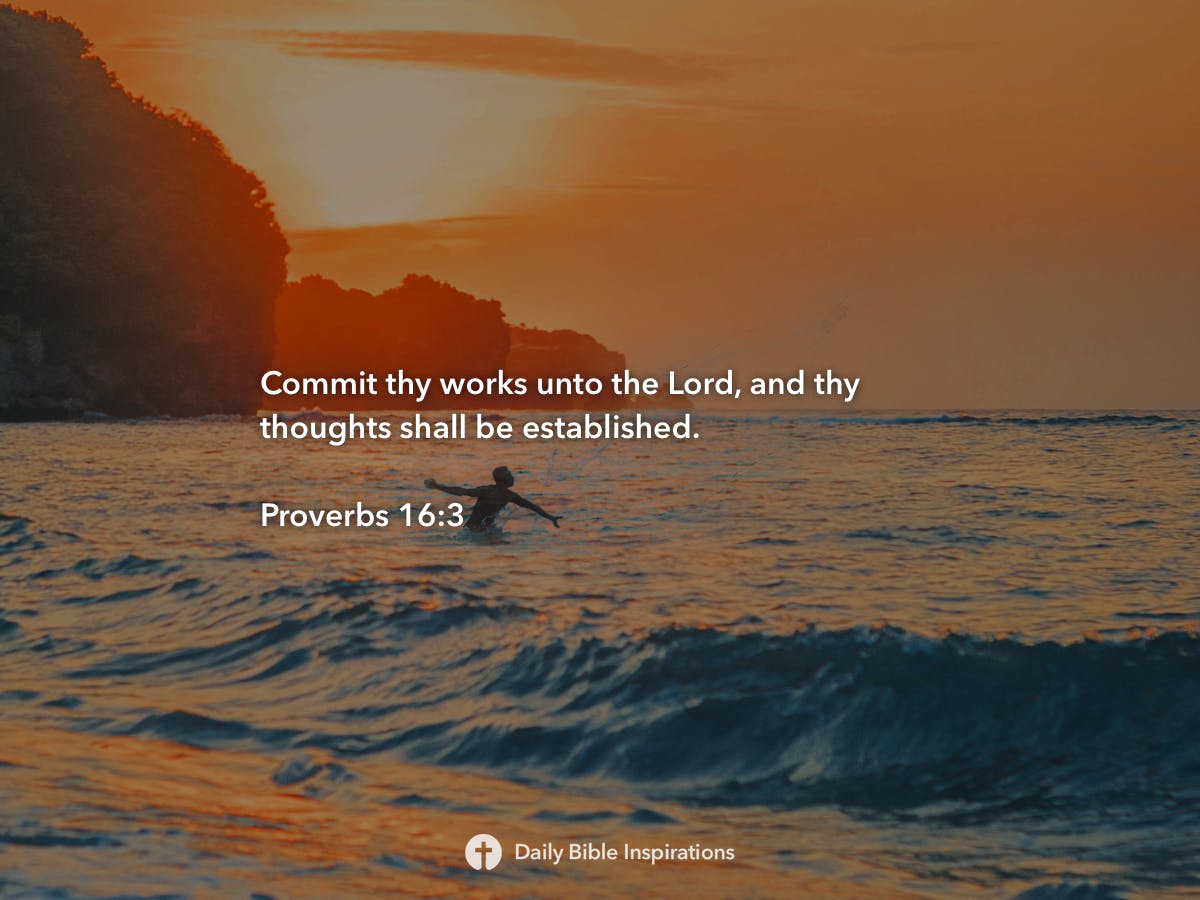 Proverbs 16:3 - Daily Bible Inspirations