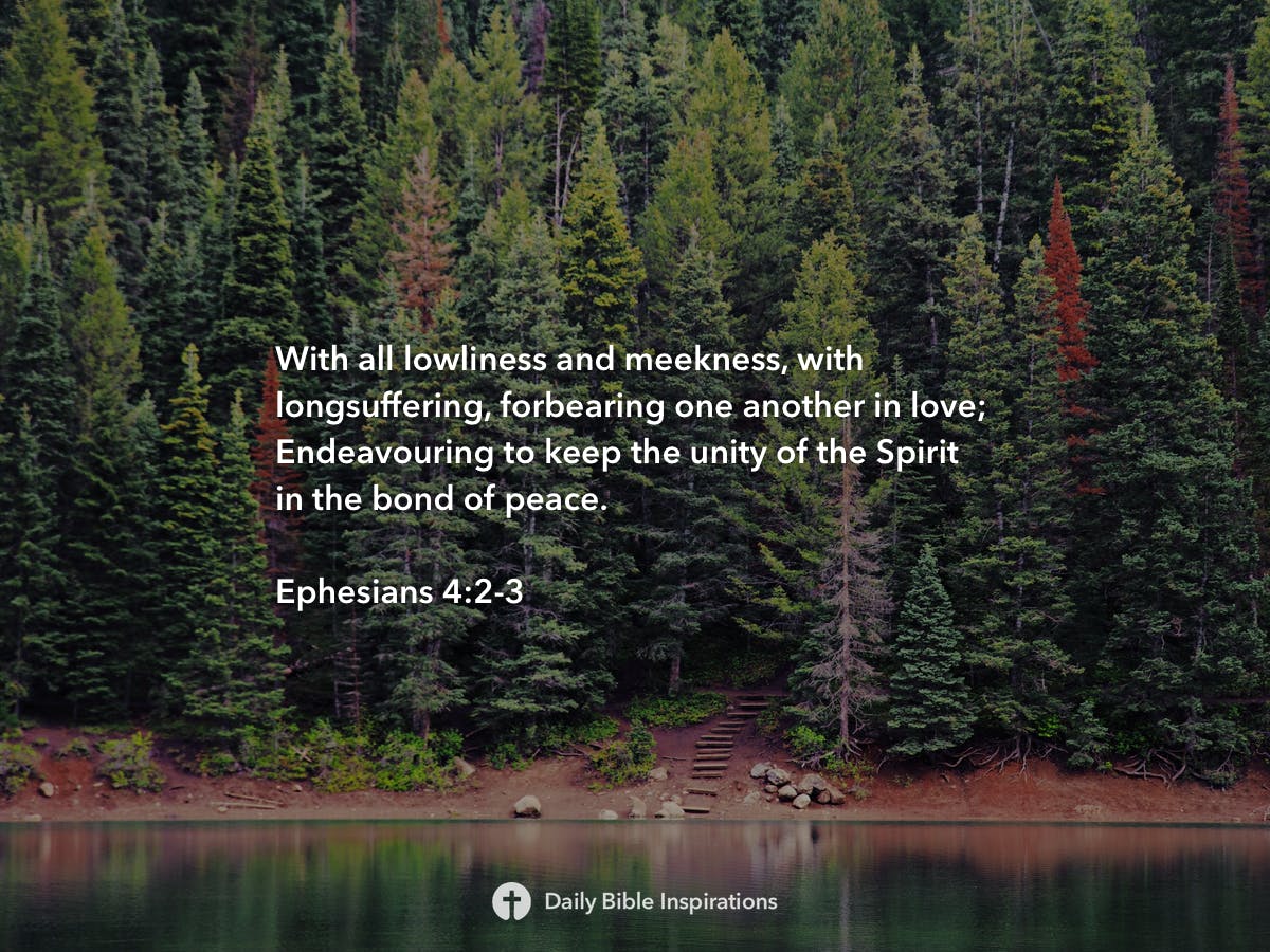 Ephesians 4:2-3 | Daily Bible Inspirations