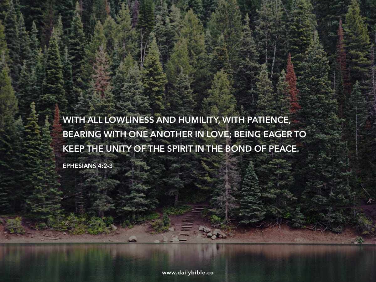Ephesians 4:2-3 - Daily Bible Inspirations