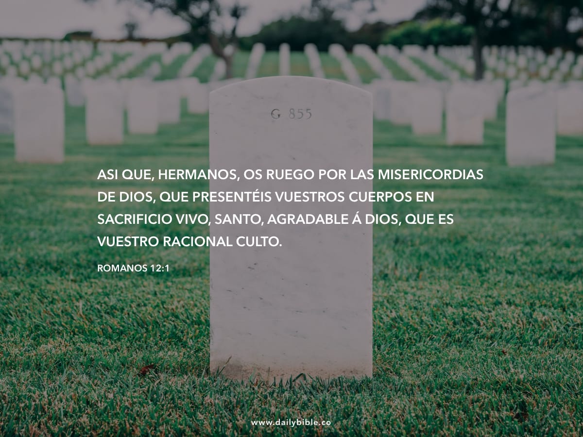 Romanos 12:1 - Inspiraciones Bíblicas Diarias