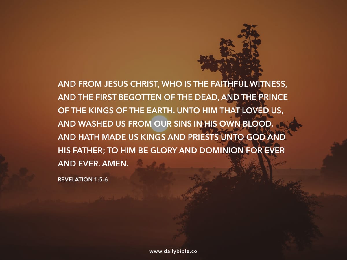 Revelation 1:5-6 - Daily Bible Inspirations