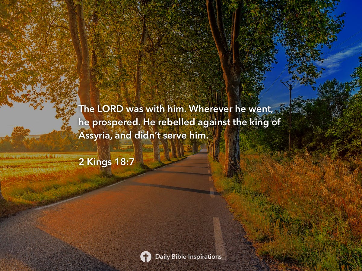 2 Kings 18:7 | Daily Bible Inspirations