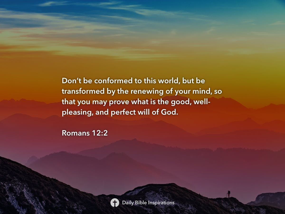 Romans 12:2 - Daily Bible Inspirations