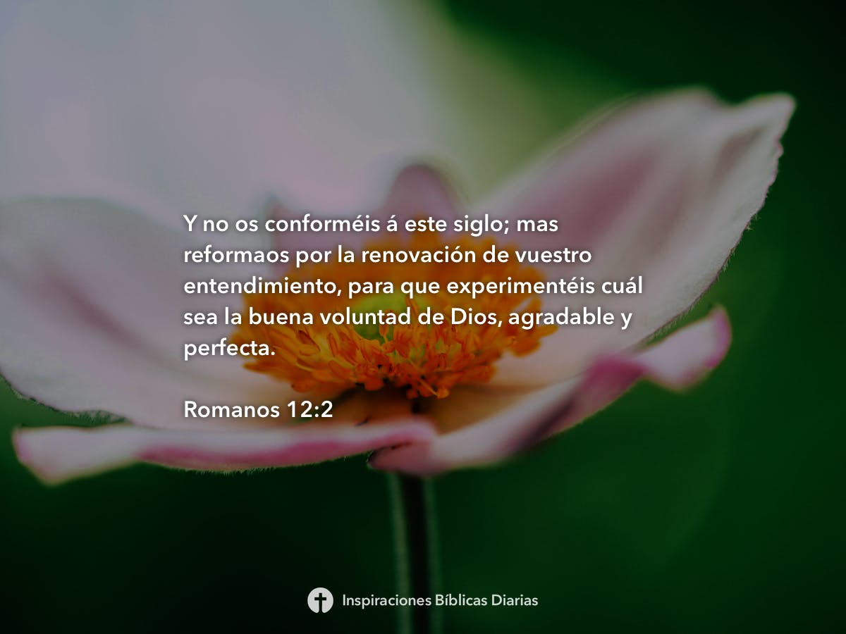 Romanos 12:2 - Inspiraciones Bíblicas Diarias