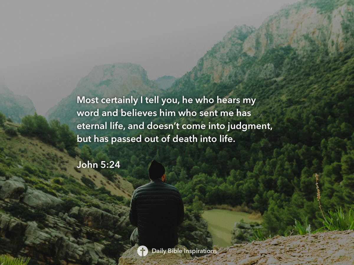 John 5:24 | Daily Bible Inspirations