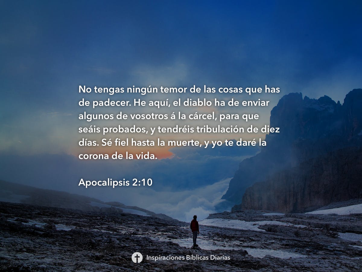 Apocalipsis 2:10 | Inspiraciones Bíblicas Diarias