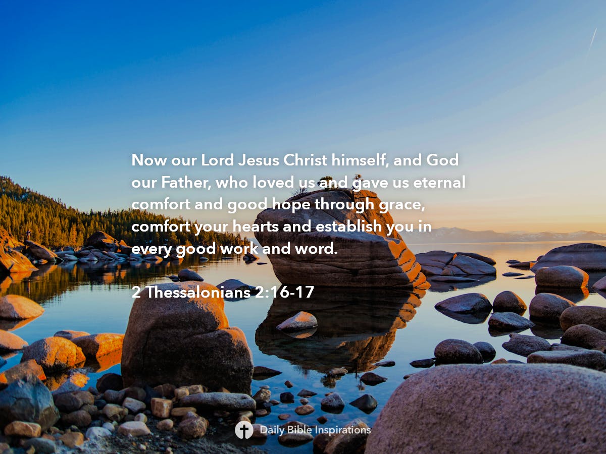2 Thessalonians 2:16-17 - Bible Inspirations