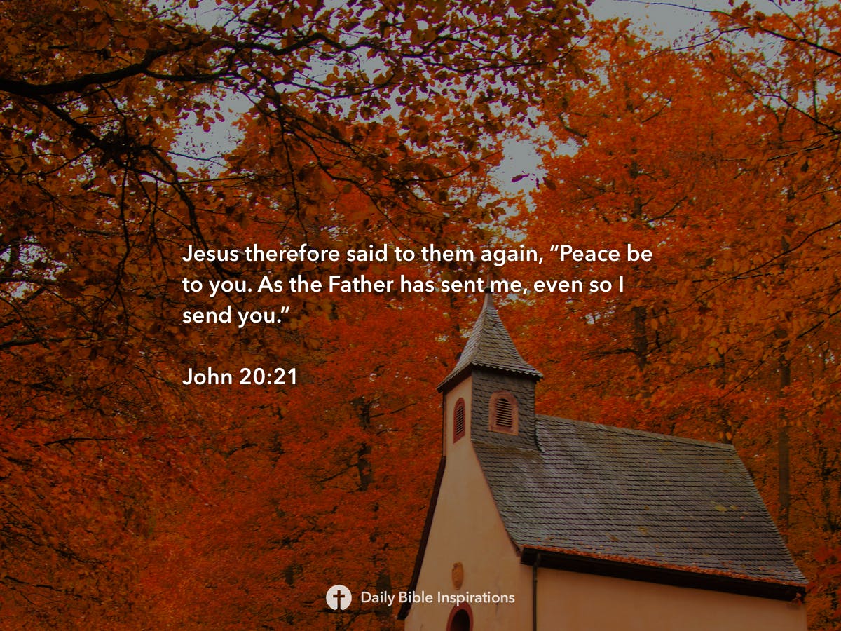 John 20:21 | Daily Bible Inspirations
