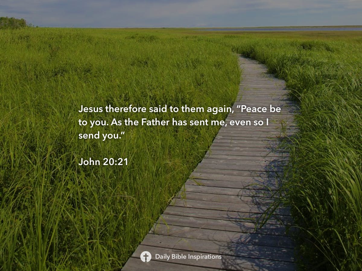 John 20:21 | Daily Bible Inspirations