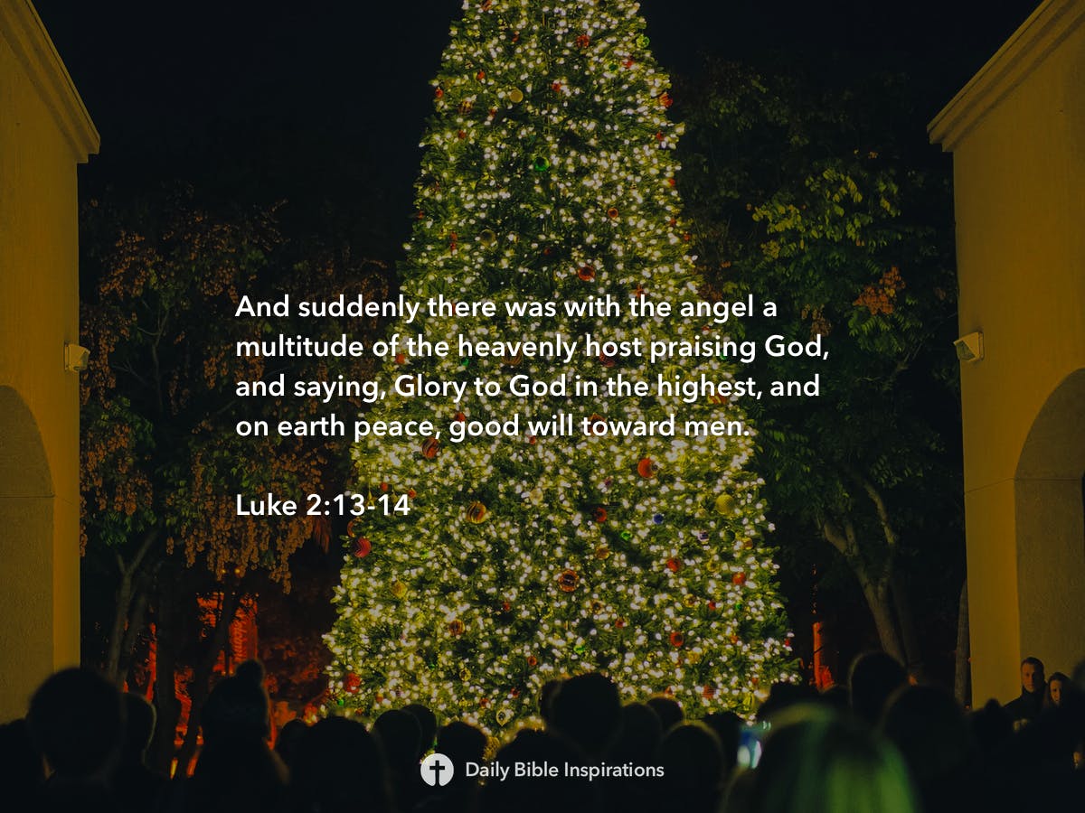 Luke 2:13-14 - Daily Bible Inspirations