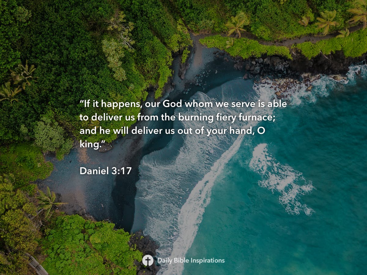 Daniel 3:17 - Daily Bible Inspirations
