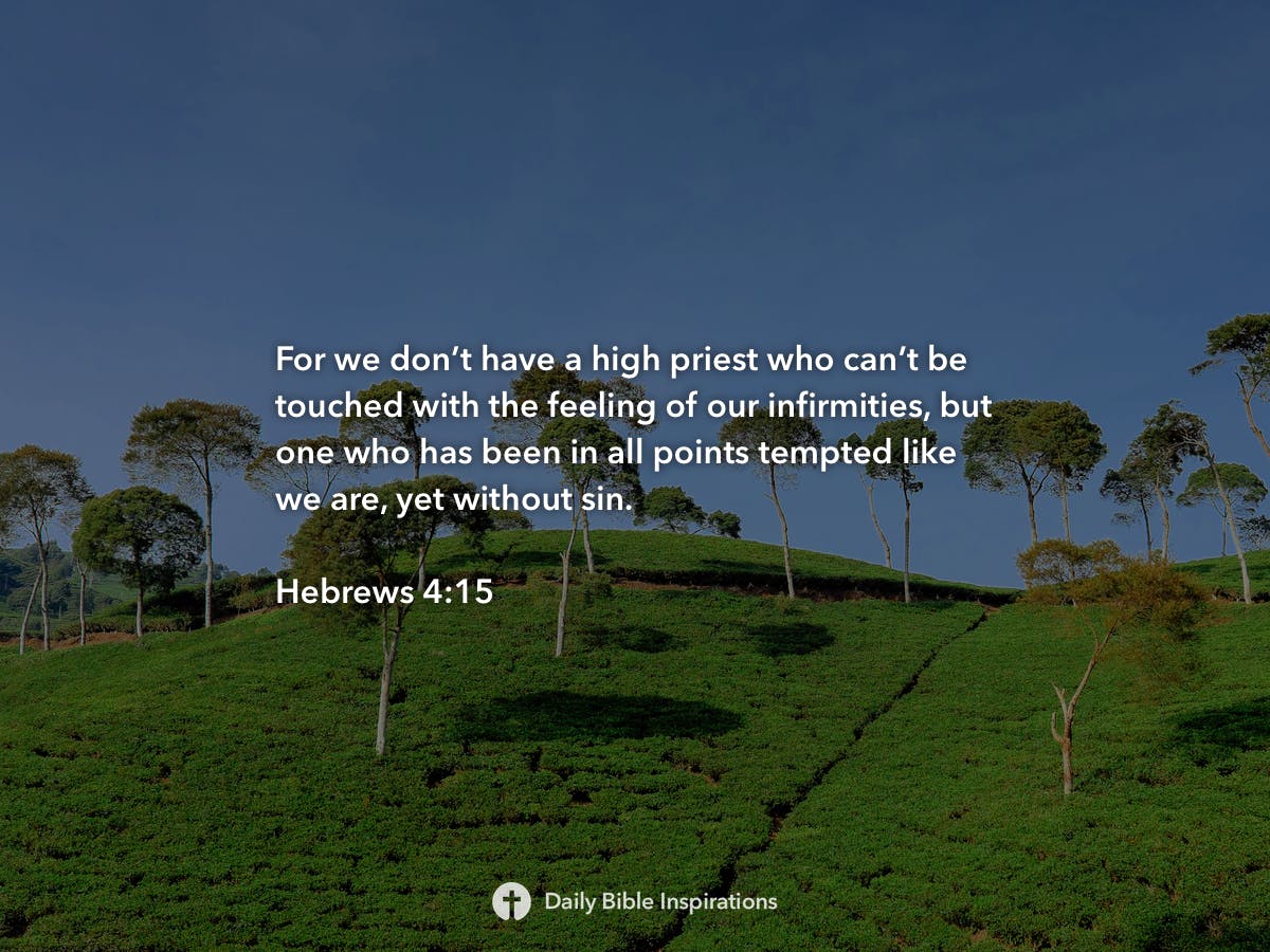 Hebrews 4:15 | Daily Bible Inspirations