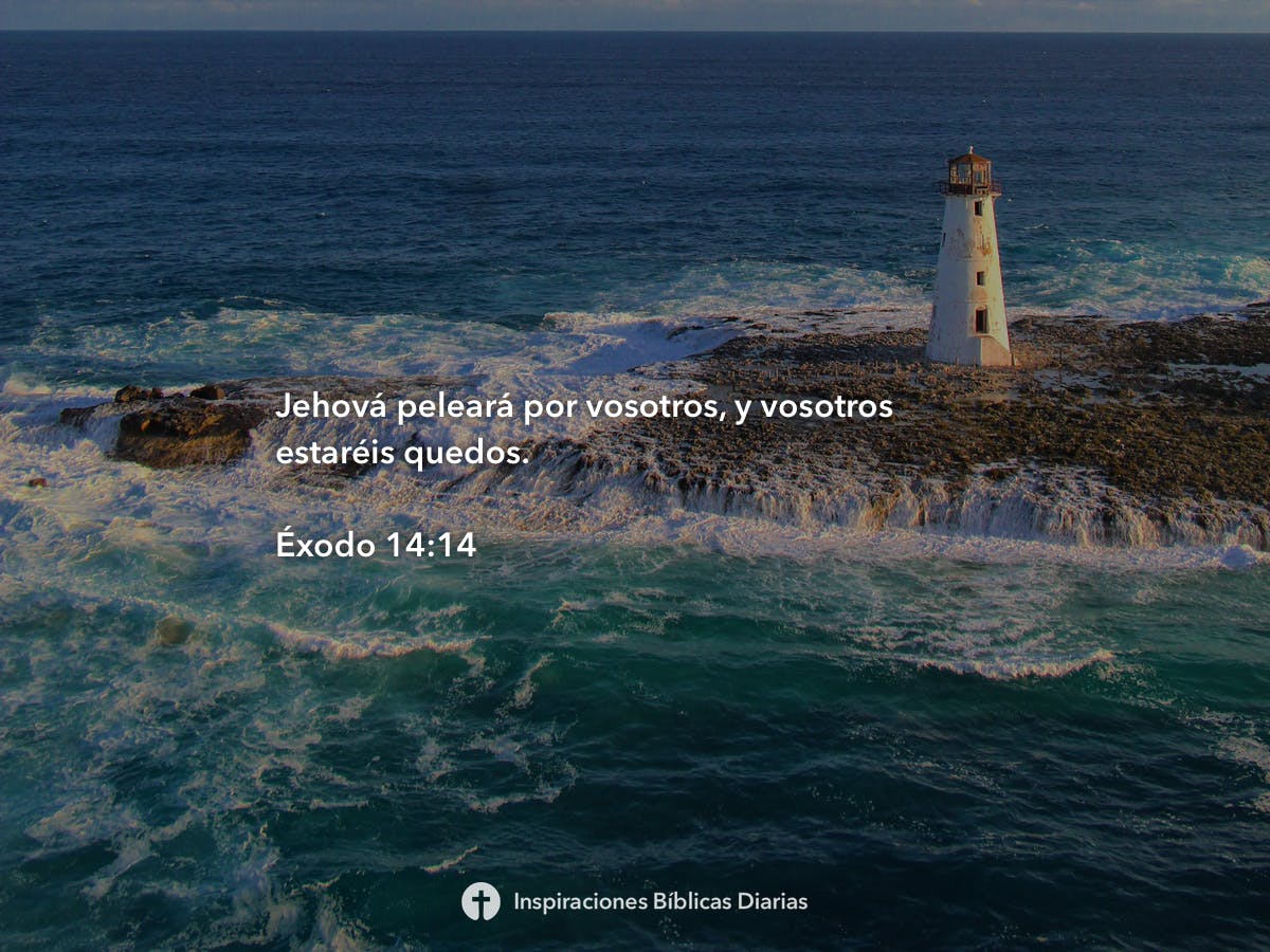 Éxodo 14:14 - Inspiraciones Bíblicas Diarias