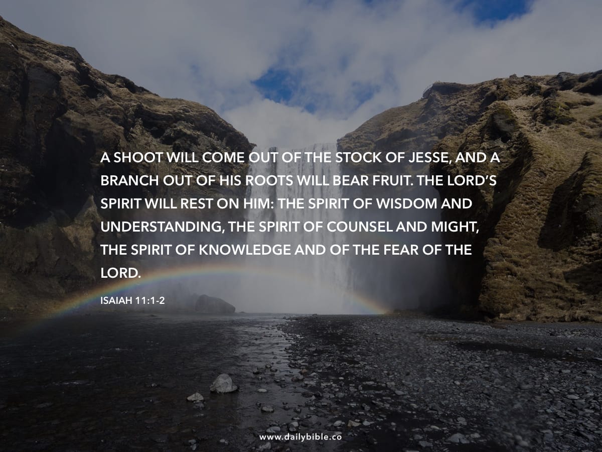 Isaiah 11:1-2 - Daily Bible Inspirations