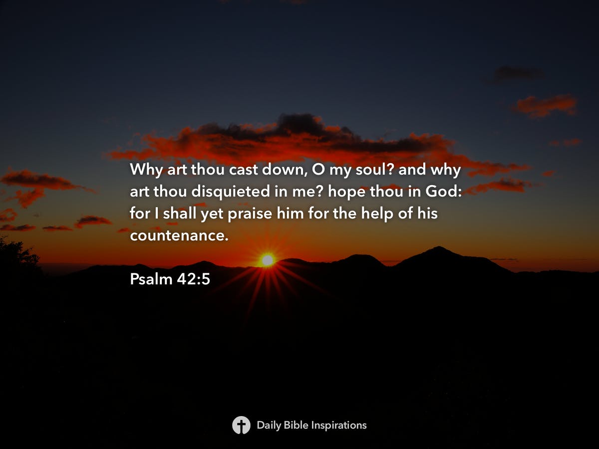 Psalm 42:5 - Daily Bible Inspirations