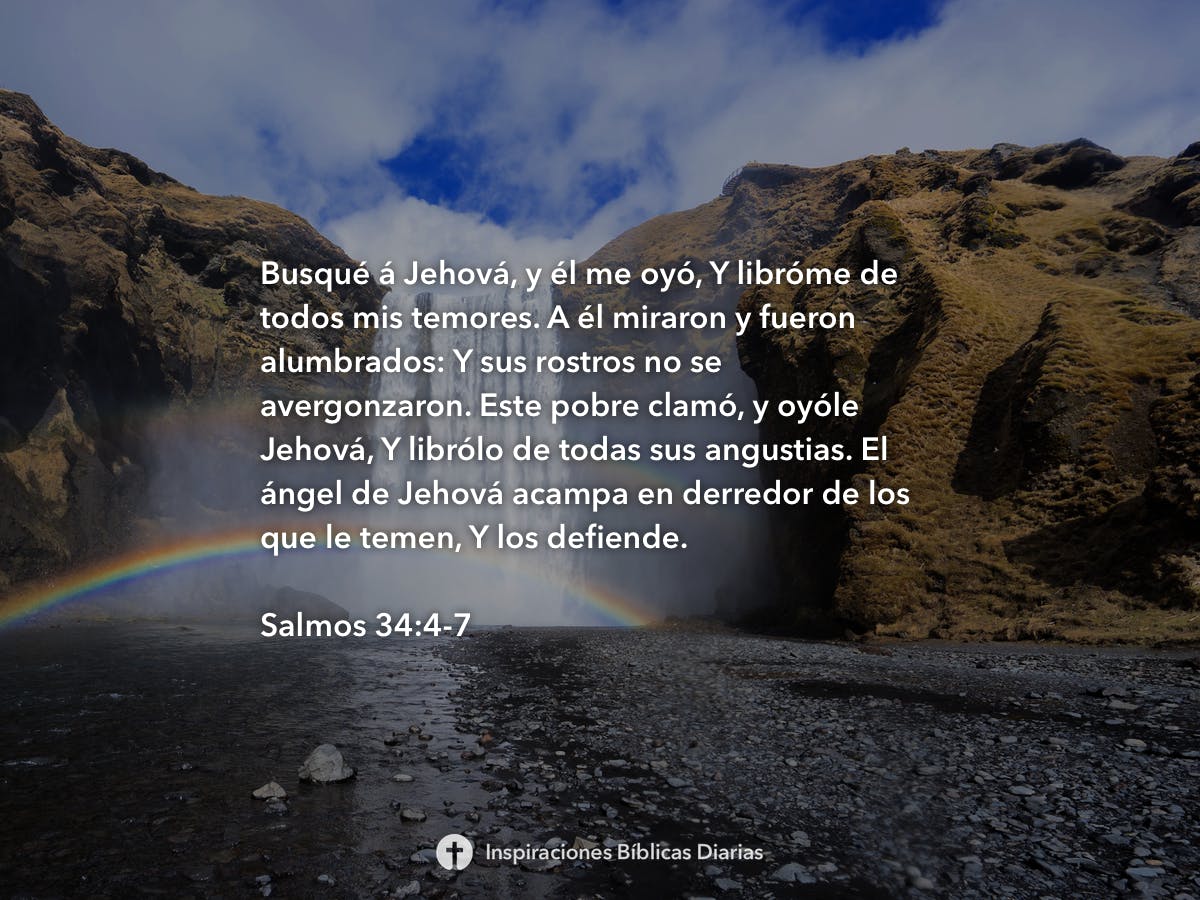 Salmos 34:4-7 - Inspiraciones Bíblicas Diarias