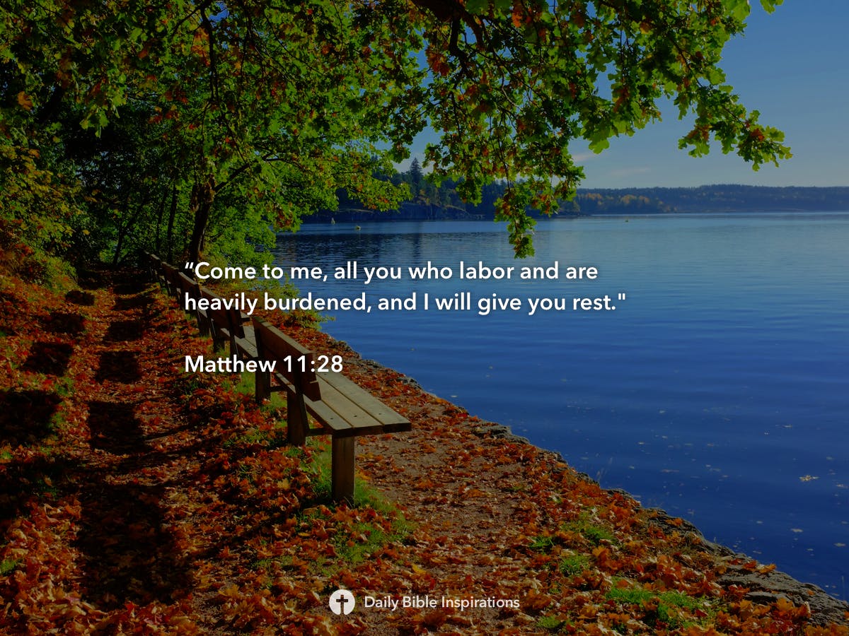 Matthew 11:28 | Daily Bible Inspirations