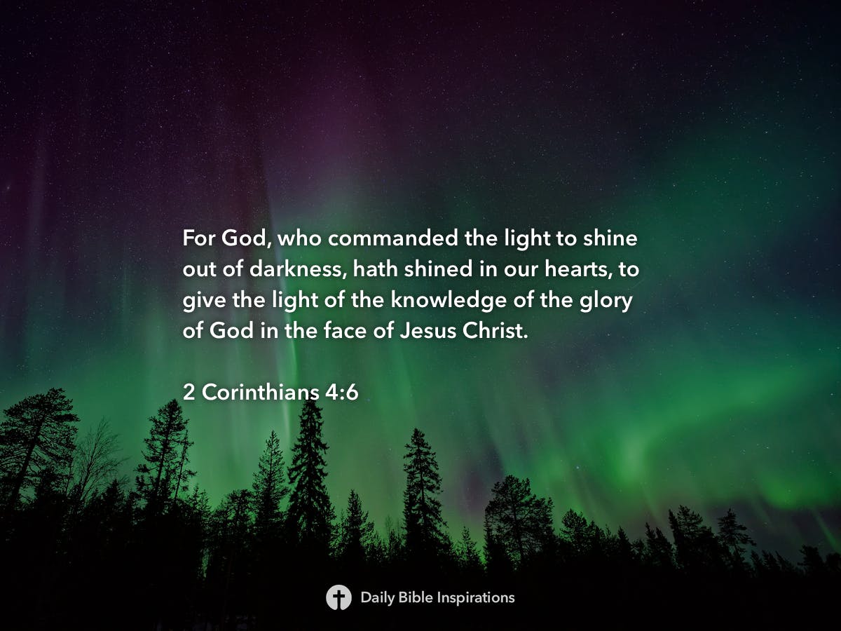 2 Corinthians 4:6 - Daily Bible Inspirations