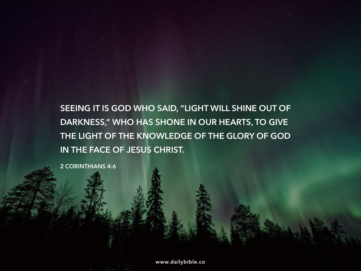 2 Corinthians 4:6 - Daily Bible Inspirations