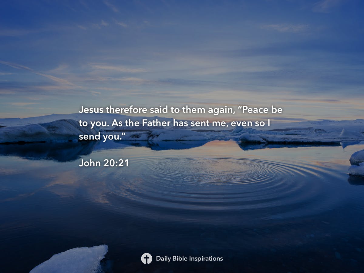 John 20:21 - Daily Bible Inspirations
