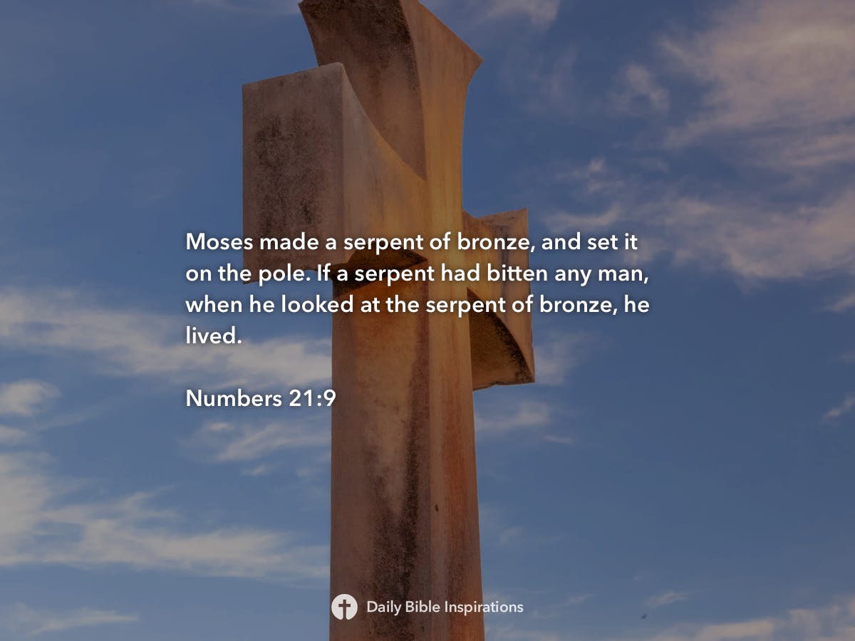 Numbers 21:9 - Daily Bible Inspirations