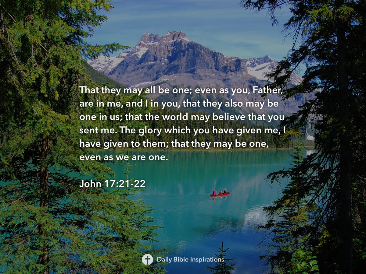John 17:21-22 - Daily Bible Inspirations