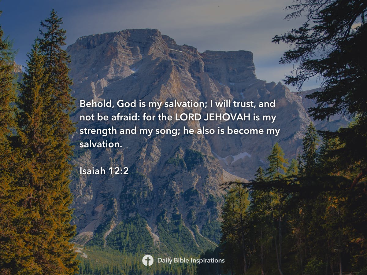 Isaiah 12:2 - Daily Bible Inspirations