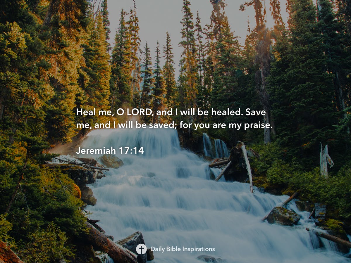Jeremiah 17:14 - Daily Bible Inspirations