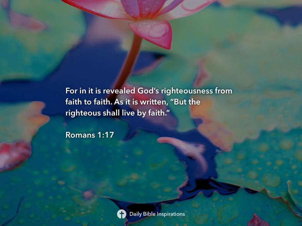 Romans 1:17 | Daily Bible Inspirations